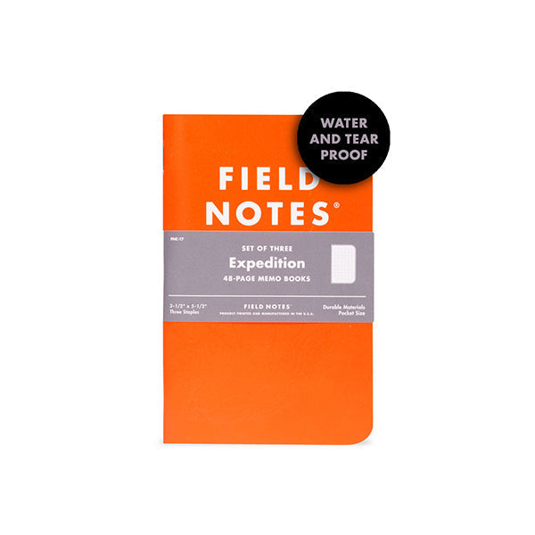 Field Notes - Expedition Notebook 3-Pack