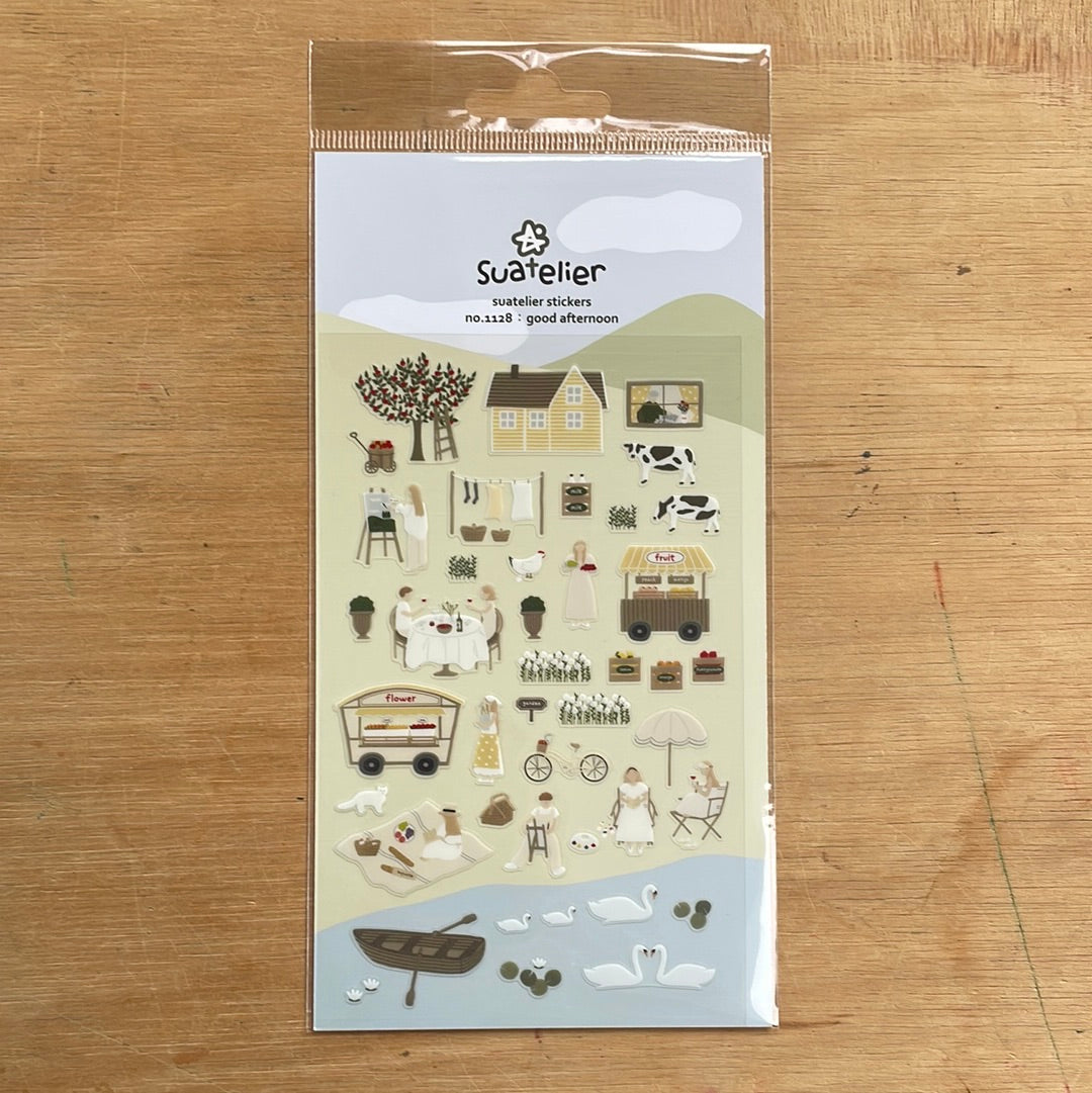 Suatelier - Good Afternoon - Stickers
